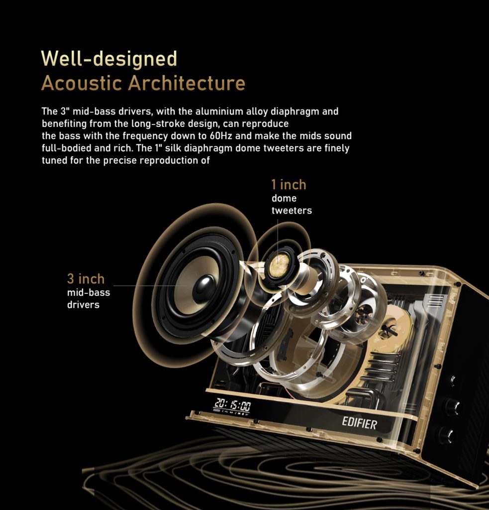 Edifier QD35 Tabletop Speaker with GaN Charger | Edifier Malaysia