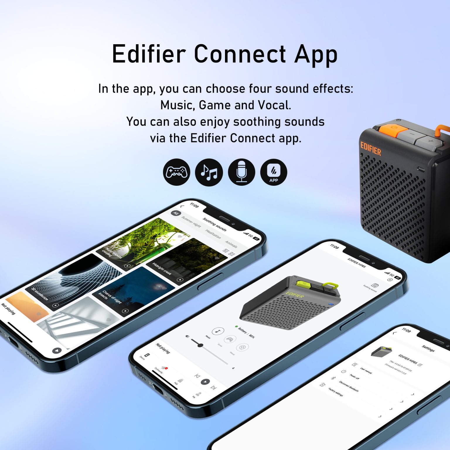 Edifier MP85 Mini Portable Bluetooth Speaker | Edifier Malaysia